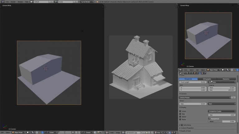 Modéliser un objet isométrique sous Blender | Guillaume RICHARD