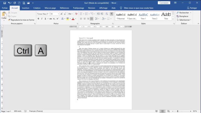 Word : Maîtriser la mise en page des documents longs. Niveau 01 ...